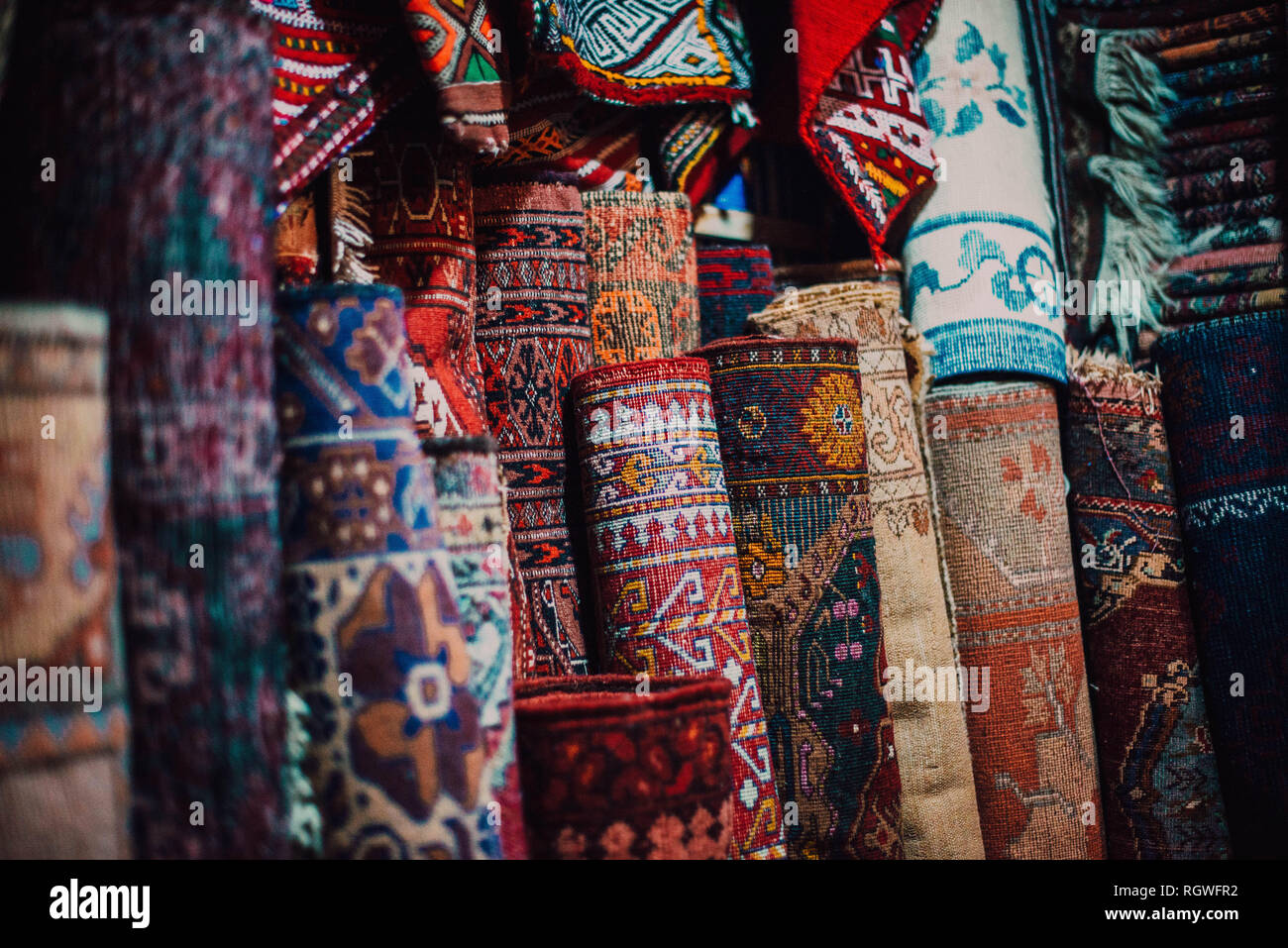 Store with colorful traditional carpets Stock Photo - Alamy Store with colorful traditional carpets Stock Photo - Alamy