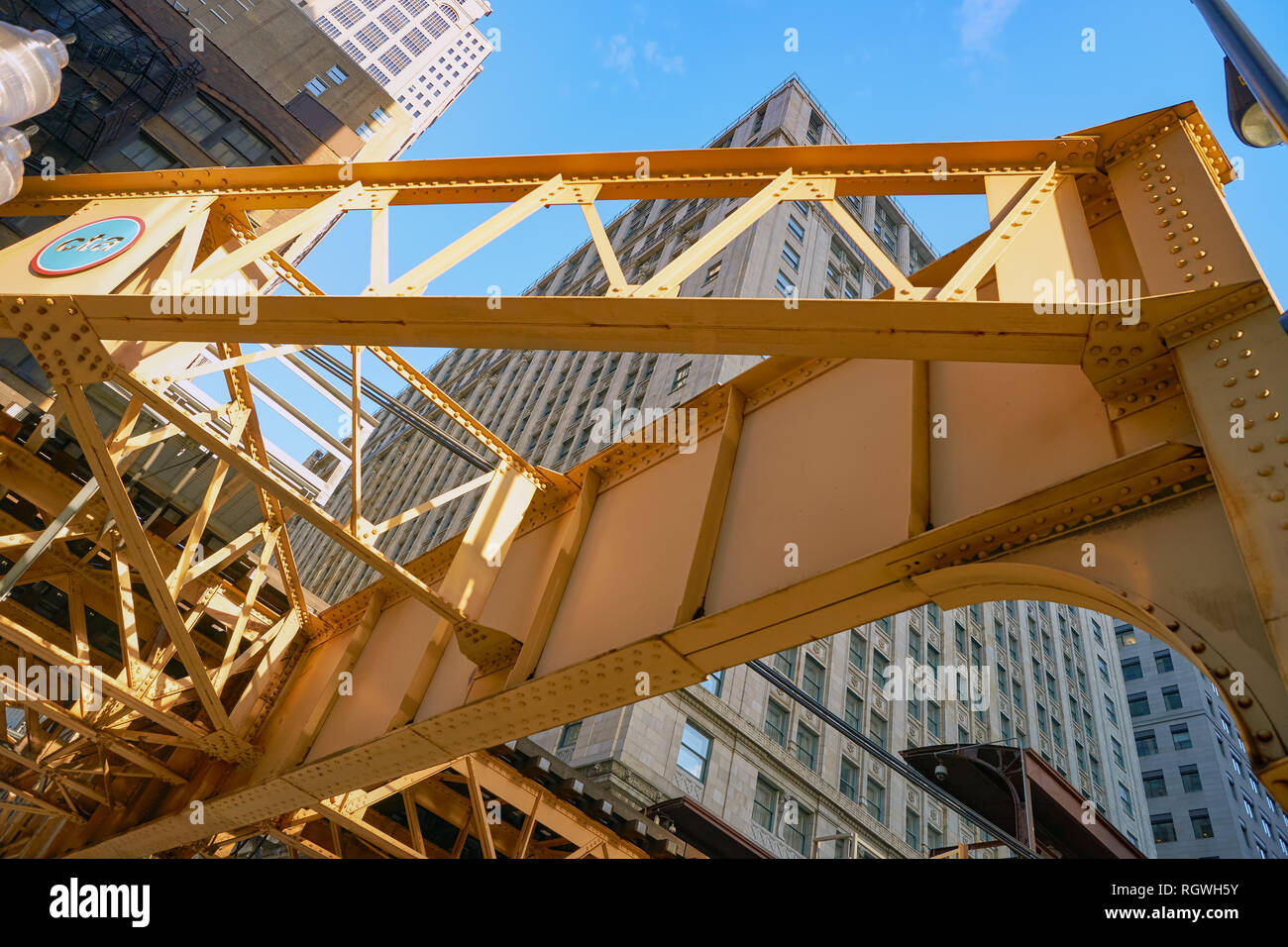 CHICAGO, USA - CIRCA APRIL, 2016: Chicago urban landscape at daytime ...