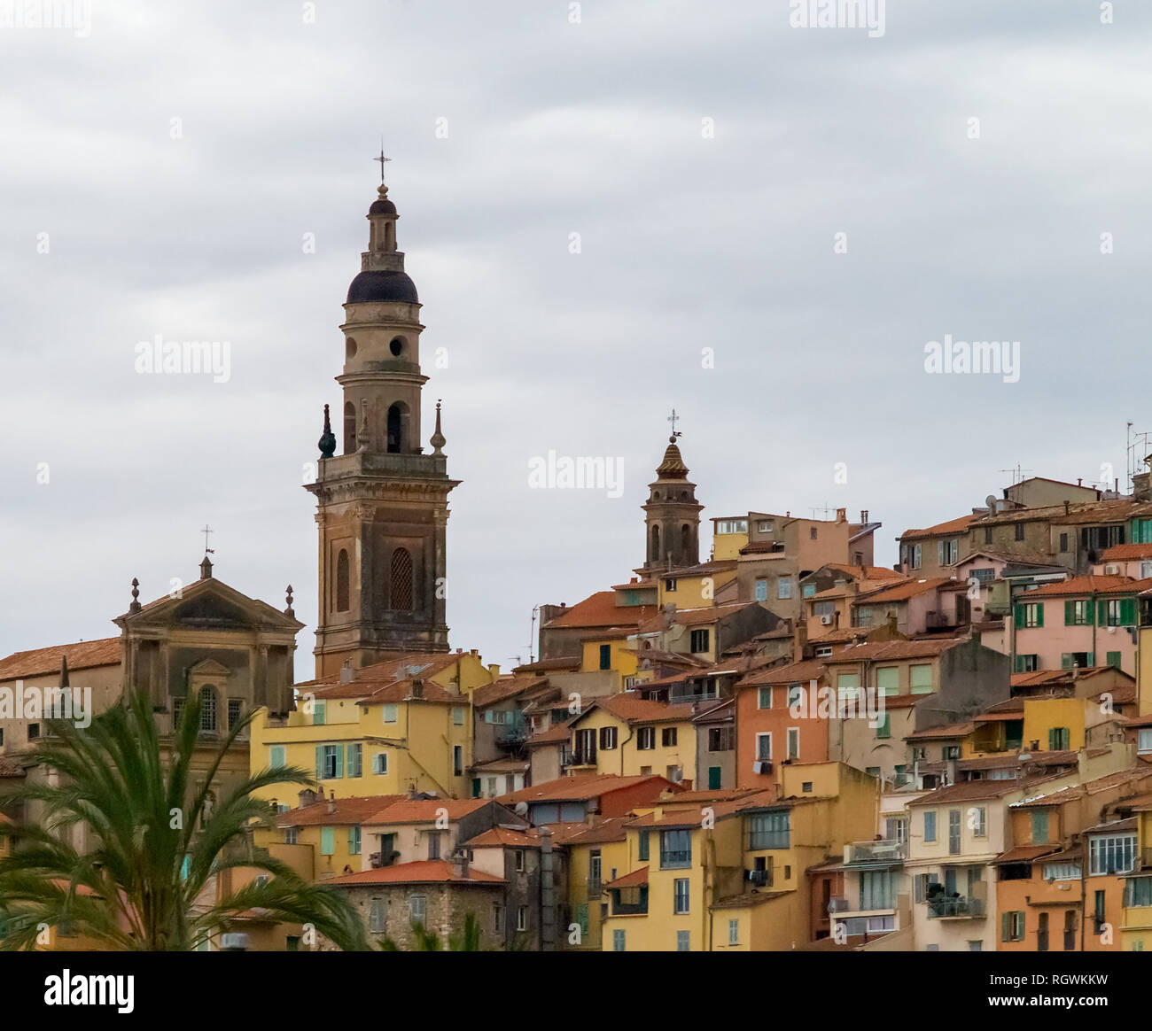 Charming french riviera town hi-res stock photography and images - Alamy