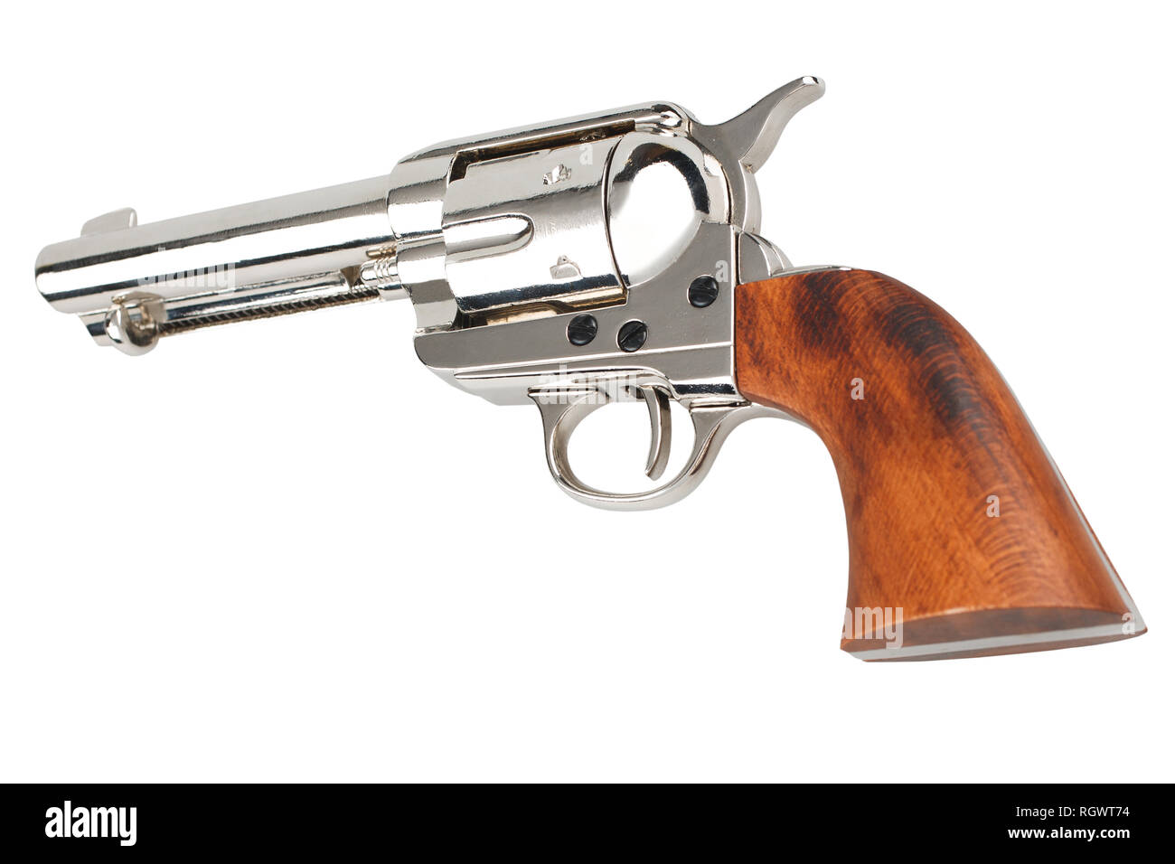 Colt peacemaker gun Cut Out Stock Images & Pictures - Alamy