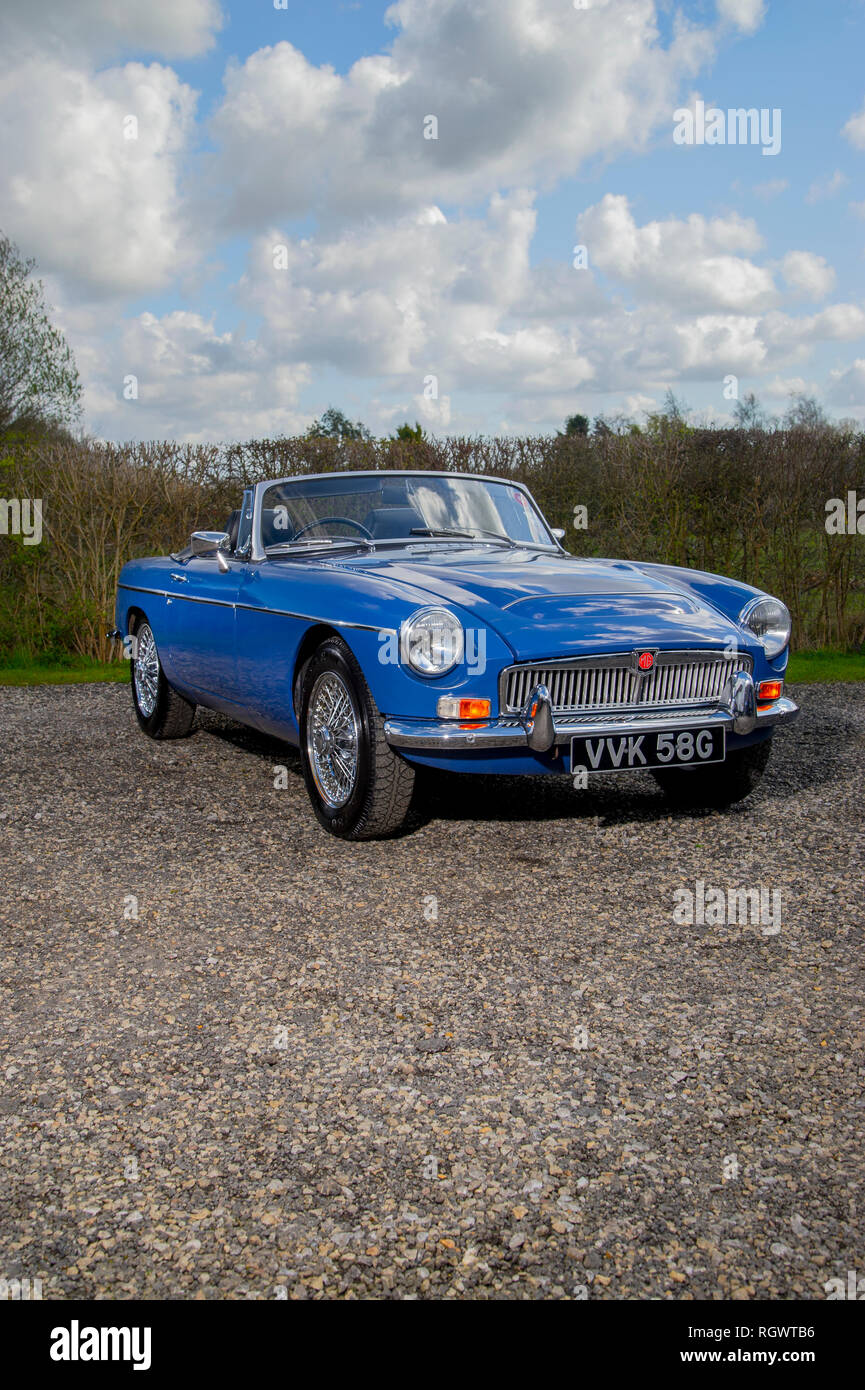 1969 mgc convertible classic british hi-res stock photography and ...