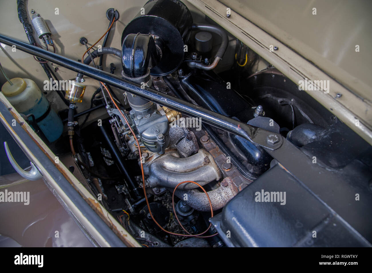 1936 Rover 10 Tourer P2 classic British pre war open top car Stock ...