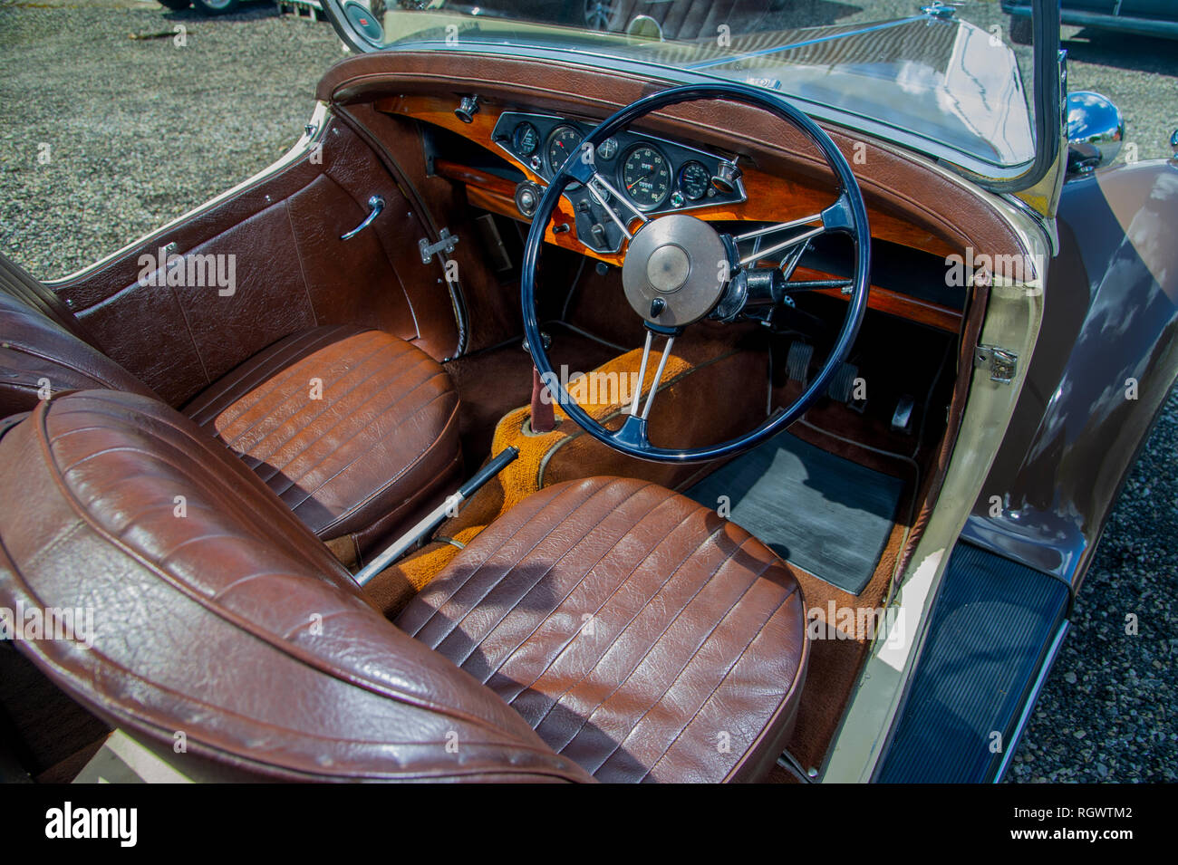 1936 Rover 10 Tourer P2 classic British pre war open top car Stock ...