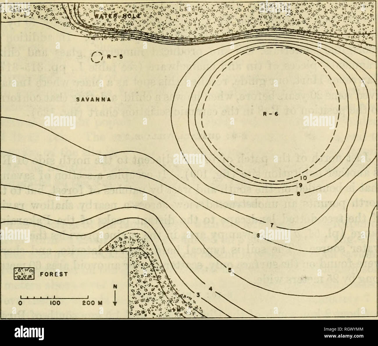 Map of random lake hi-res stock photography and images - Alamy