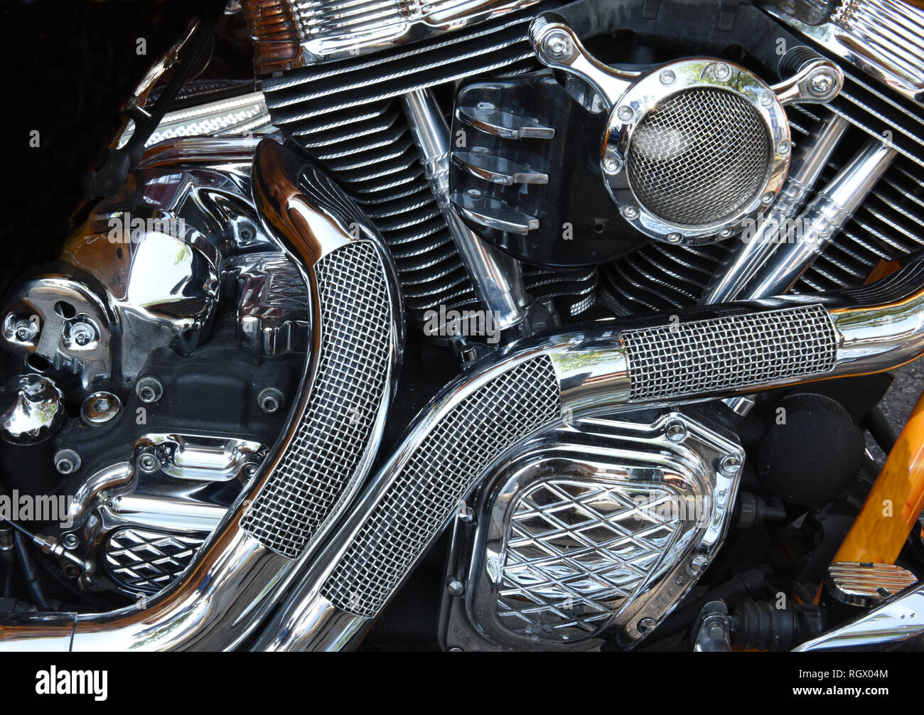 Chopper motorcycle frame hi-res stock photography and images - Alamy