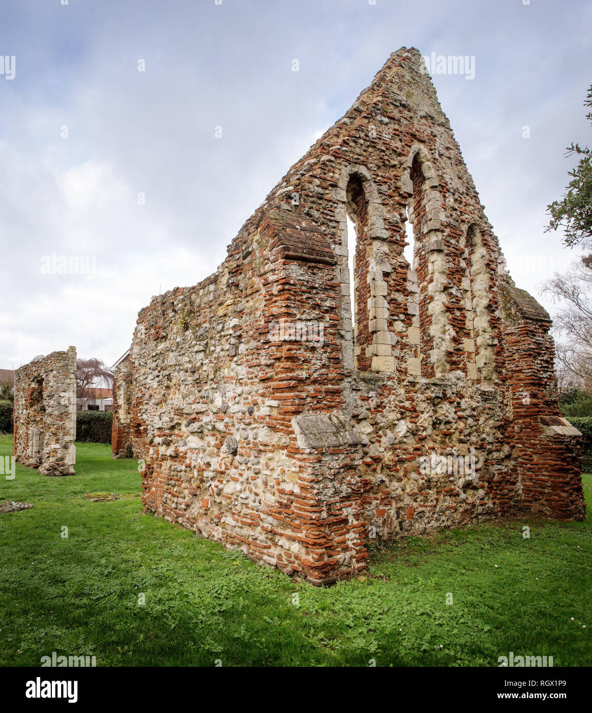 the ruinous of the chapel of st giles in maldon, old Leper Hospital ...