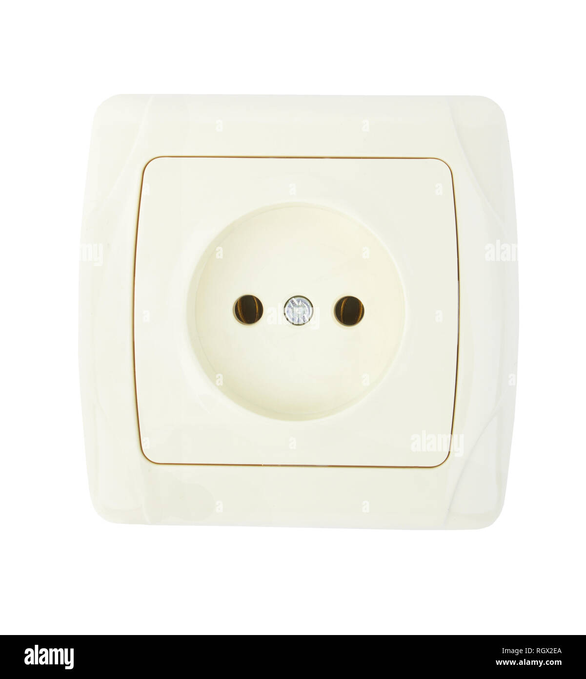 electrical connector isolated on white Stock Photo - Alamy