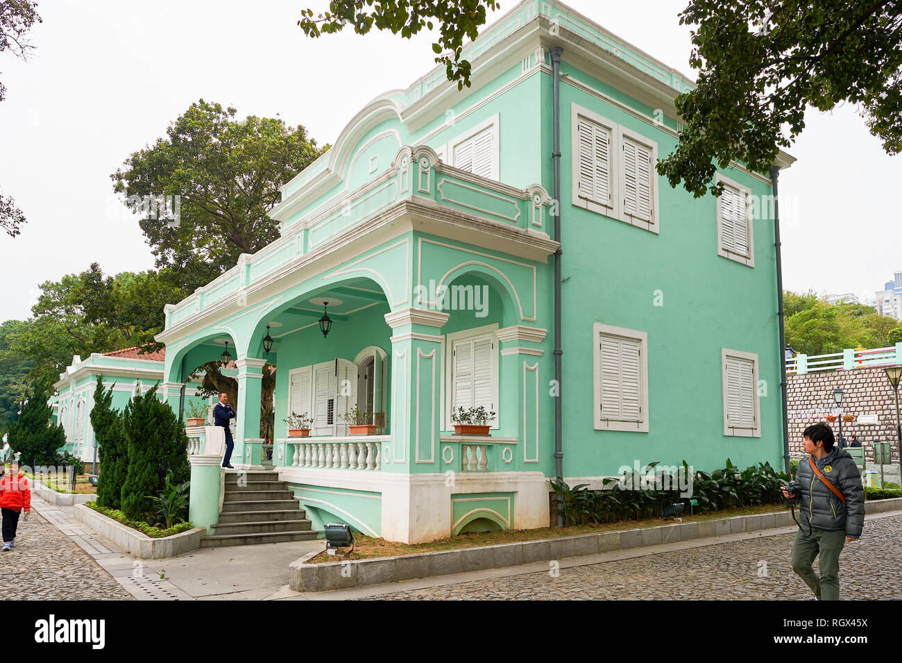 MACAO, CHINA - CIRCA FEBRUARY, 2016: Macao urban landscape at daytime ...