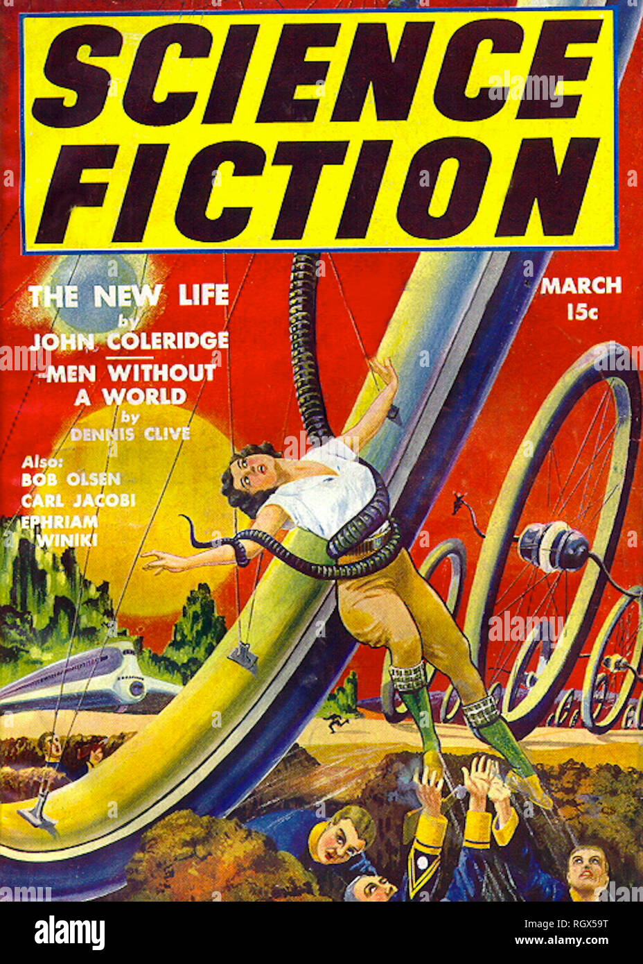 Science Fiction # 6 March 1940 Stock Photo - Alamy