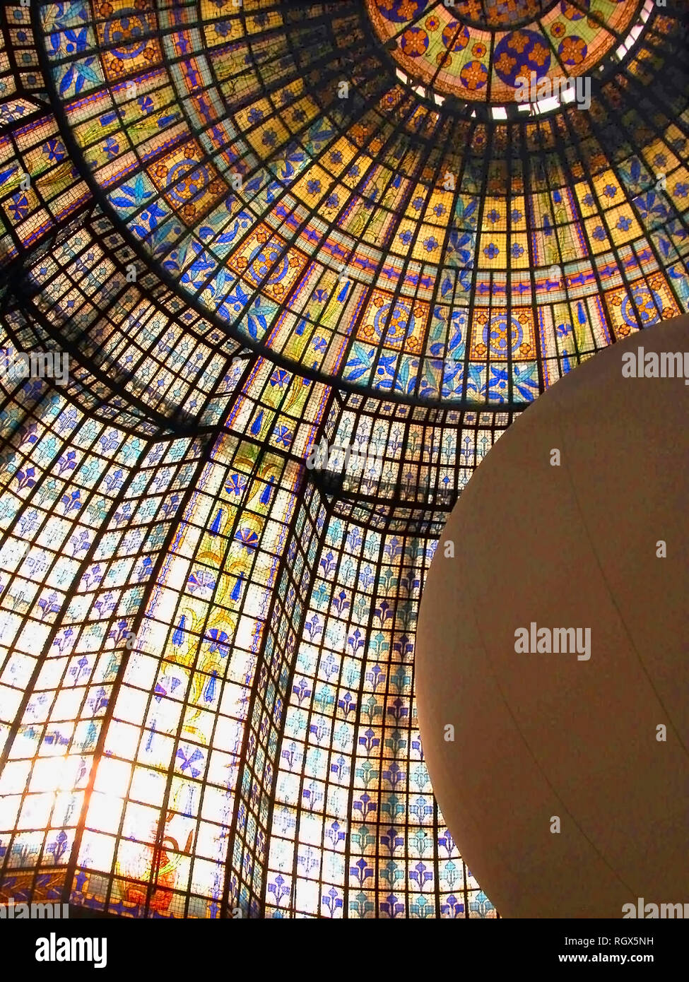 In the Printemps department store, Boulevard Haussmann, Paris, France ...