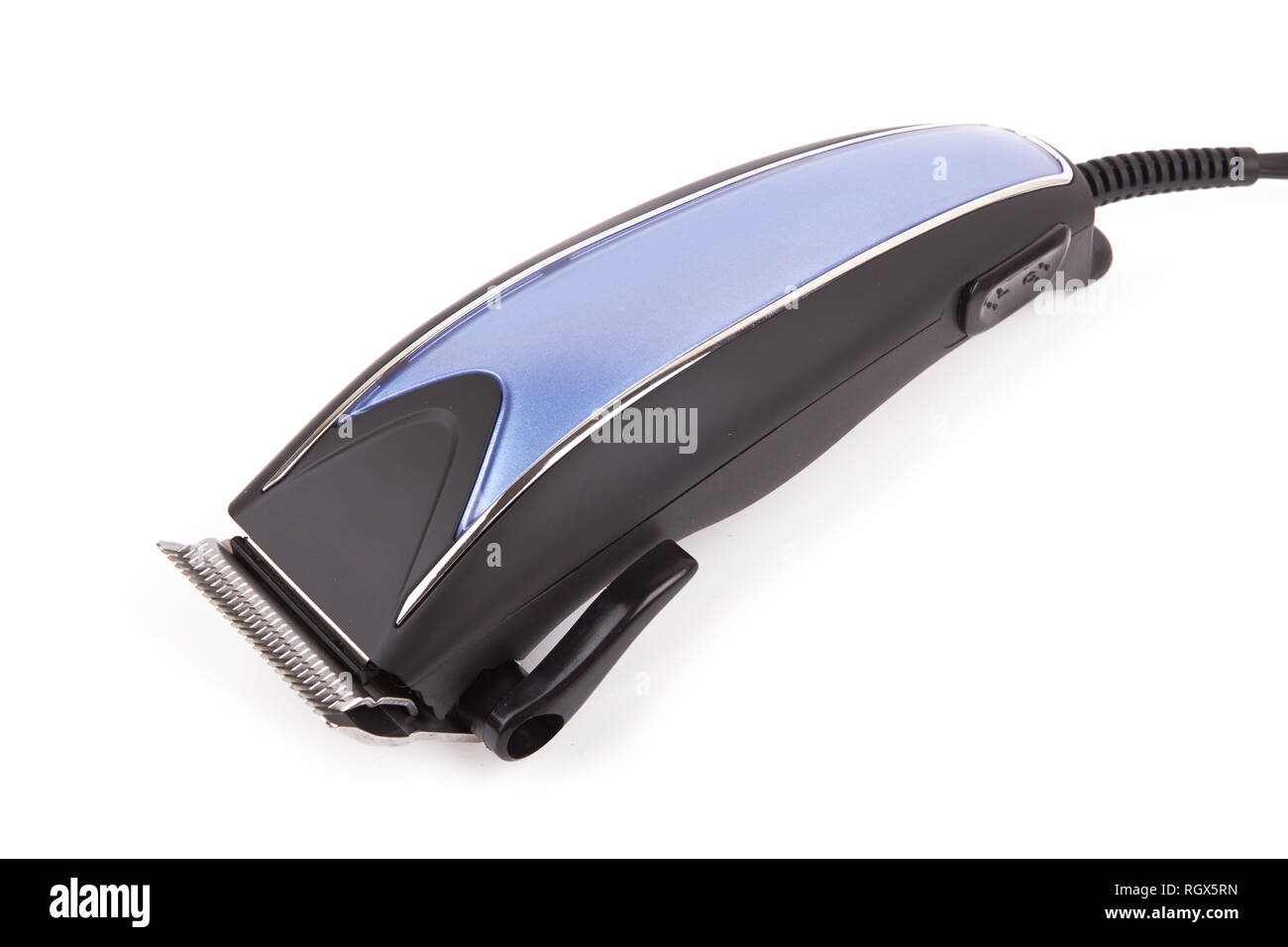 electric clipper isolated on a white background Stock Photo - Alamy