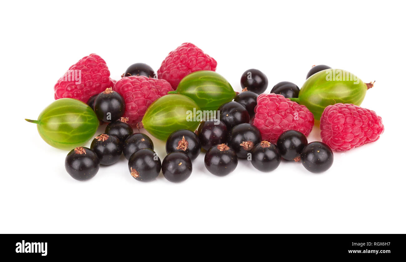 Mix different berries on Cut Out Stock Images & Pictures - Alamy