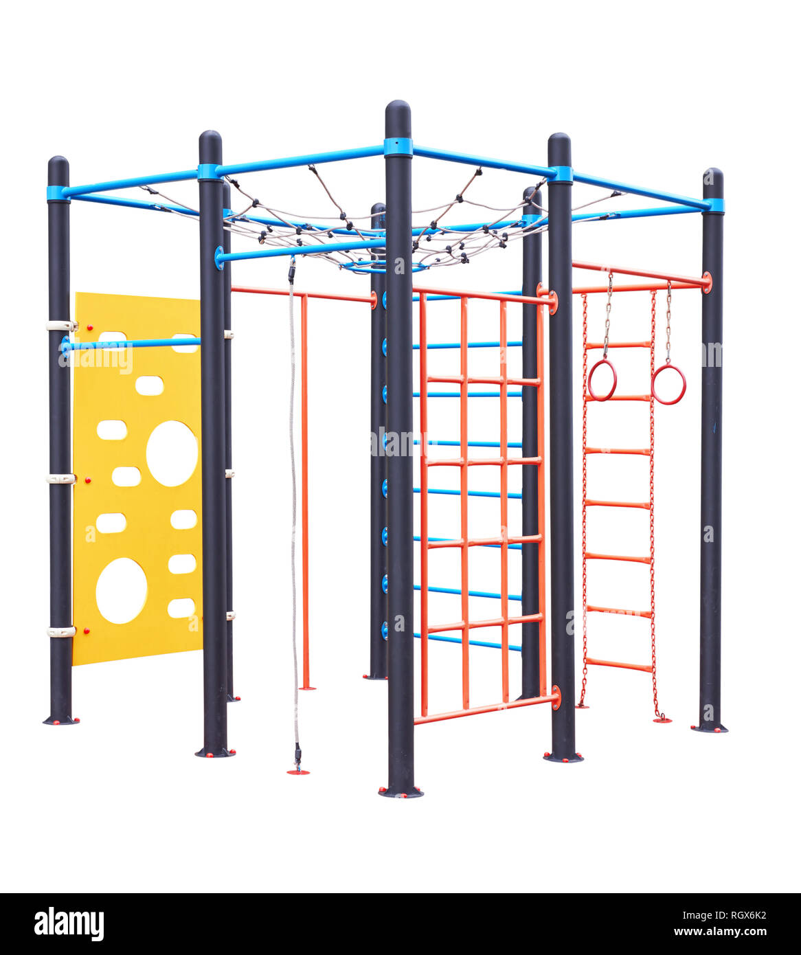 playground for children isolated on a white Stock Photo - Alamy