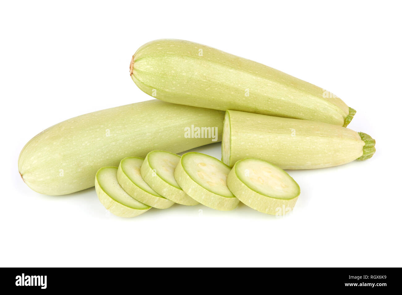 Fresh vegetable marrow isolated on white background Stock Photo - Alamy