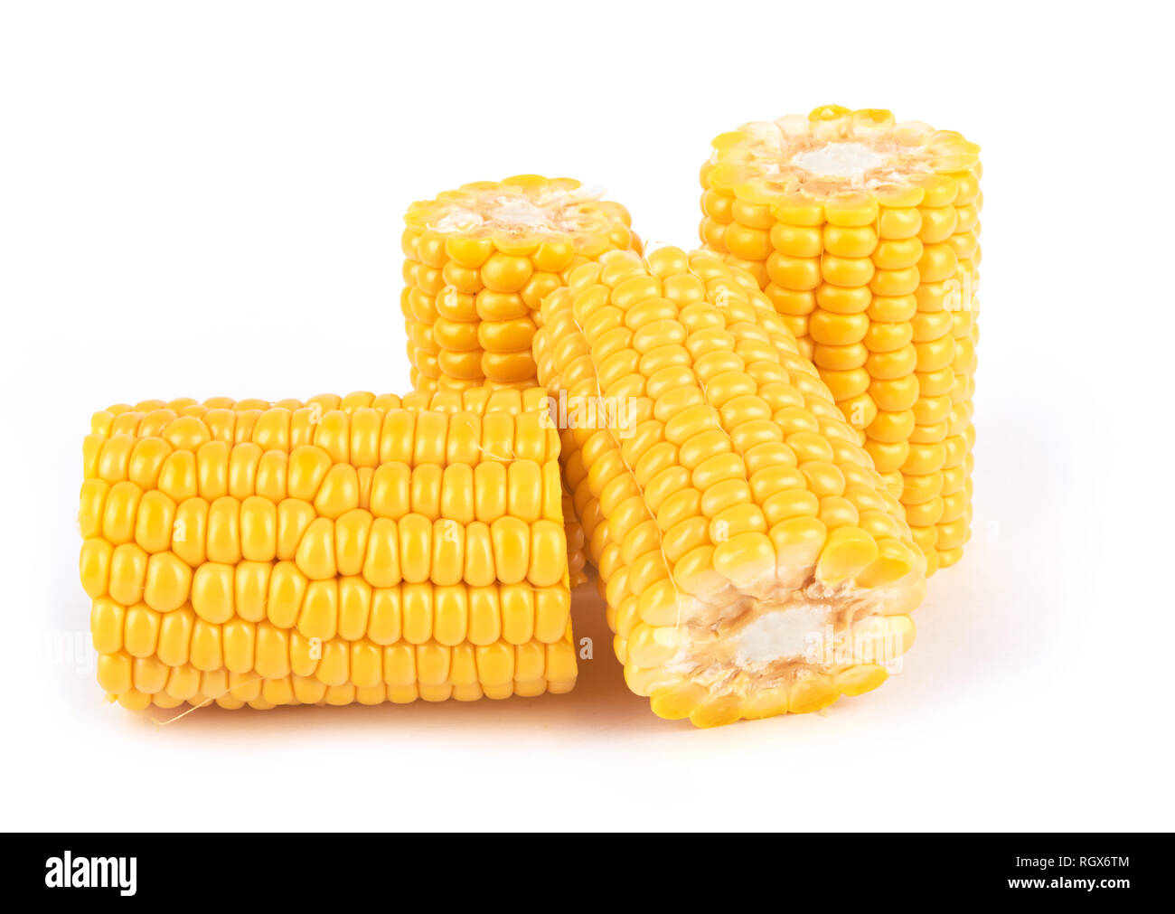 fresh corn vegetable isolated on white background Stock Photo - Alamy