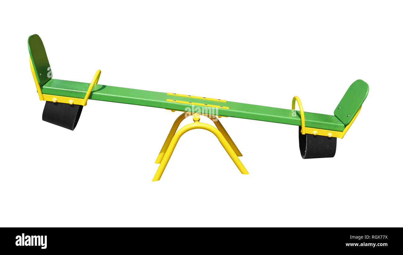 Two for the seesaw Cut Out Stock Images & Pictures - Alamy