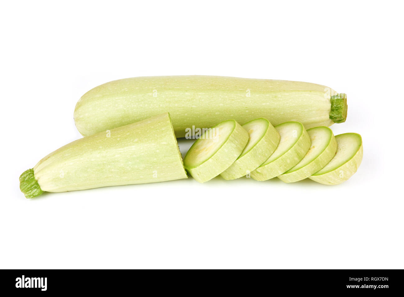 Fresh vegetable marrow isolated on white background Stock Photo - Alamy