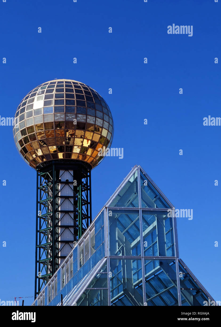 Worlds fair park sunsphere knoxville hi-res stock photography and ...