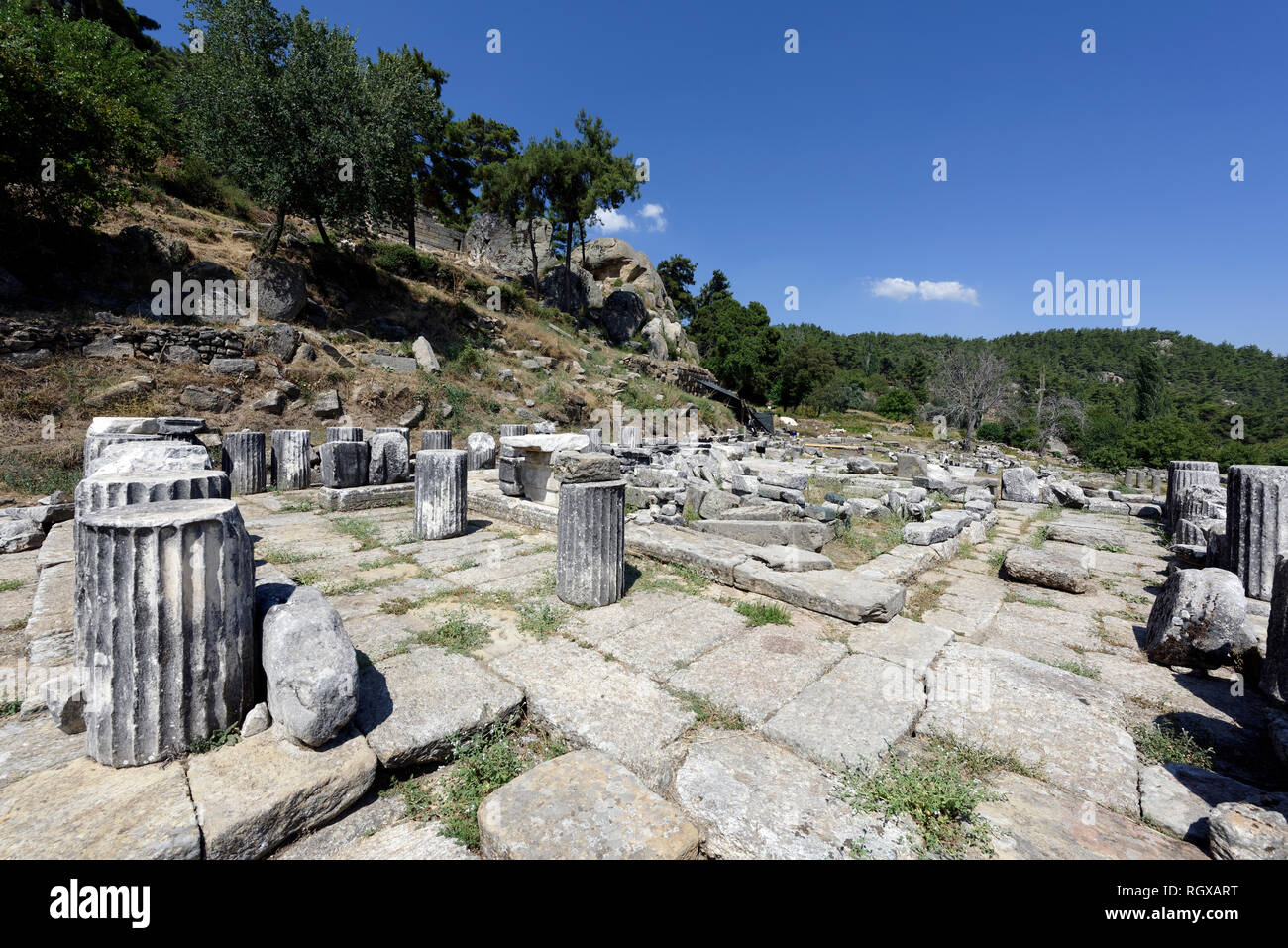 Labraunda temple zeus hi-res stock photography and images - Alamy