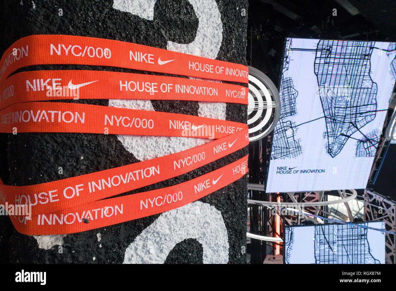 Nike NYC flagship store is on Fifth Avenue, NYC, USA Stock Photo - Alamy