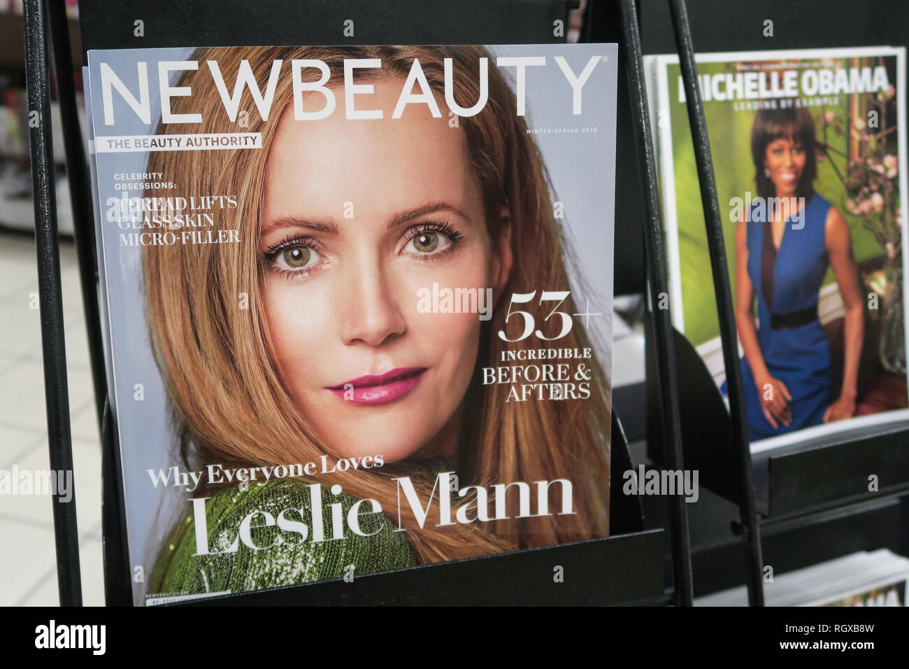 Magazine Stand Featuring Magazine Covers, NYC, USA Stock Photo - Alamy