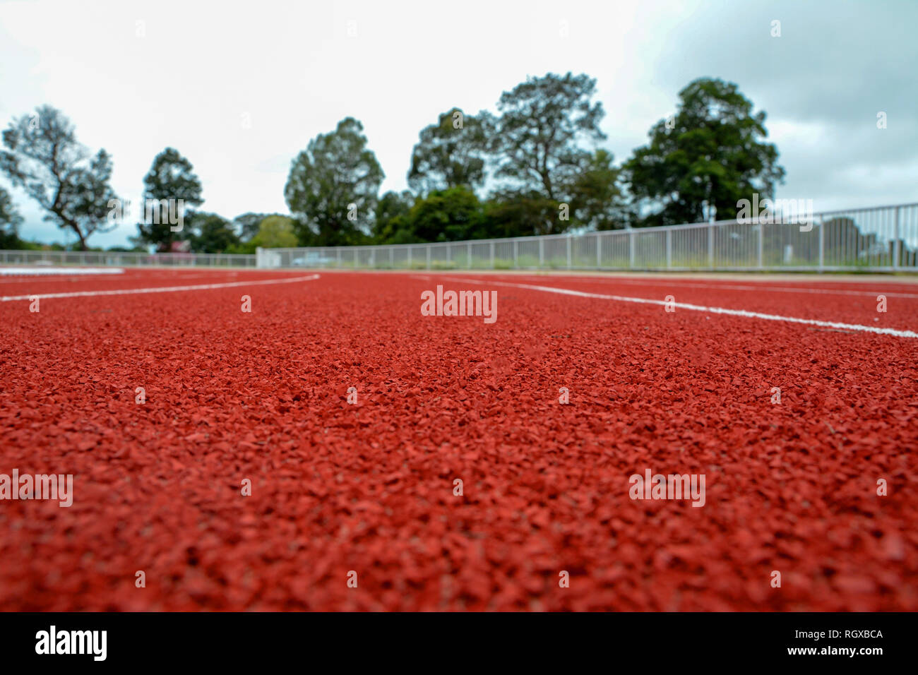 running track in the stadium Stock Photo - Alamy