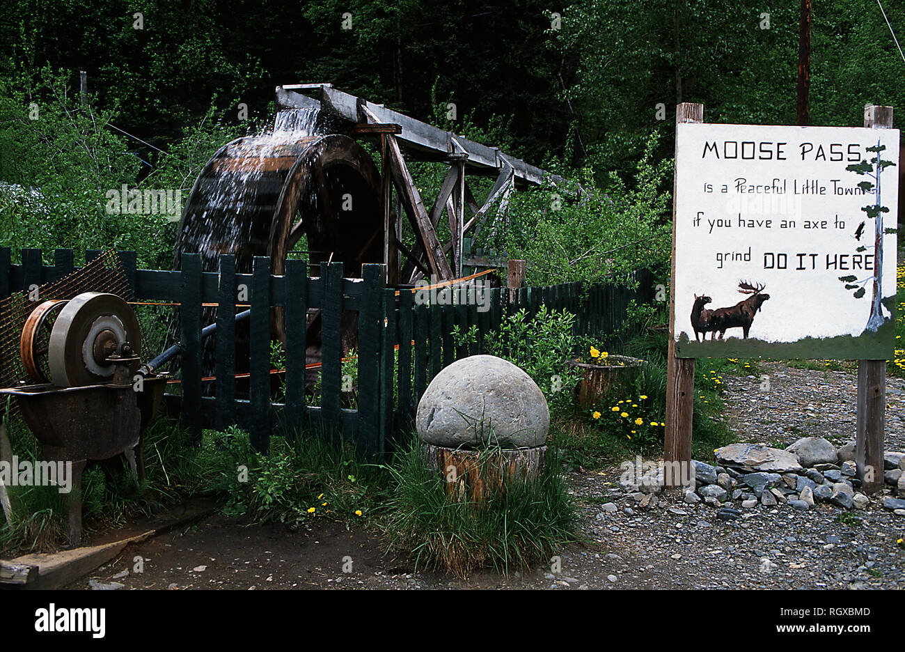 Alaska moose pass hi-res stock photography and images - Alamy