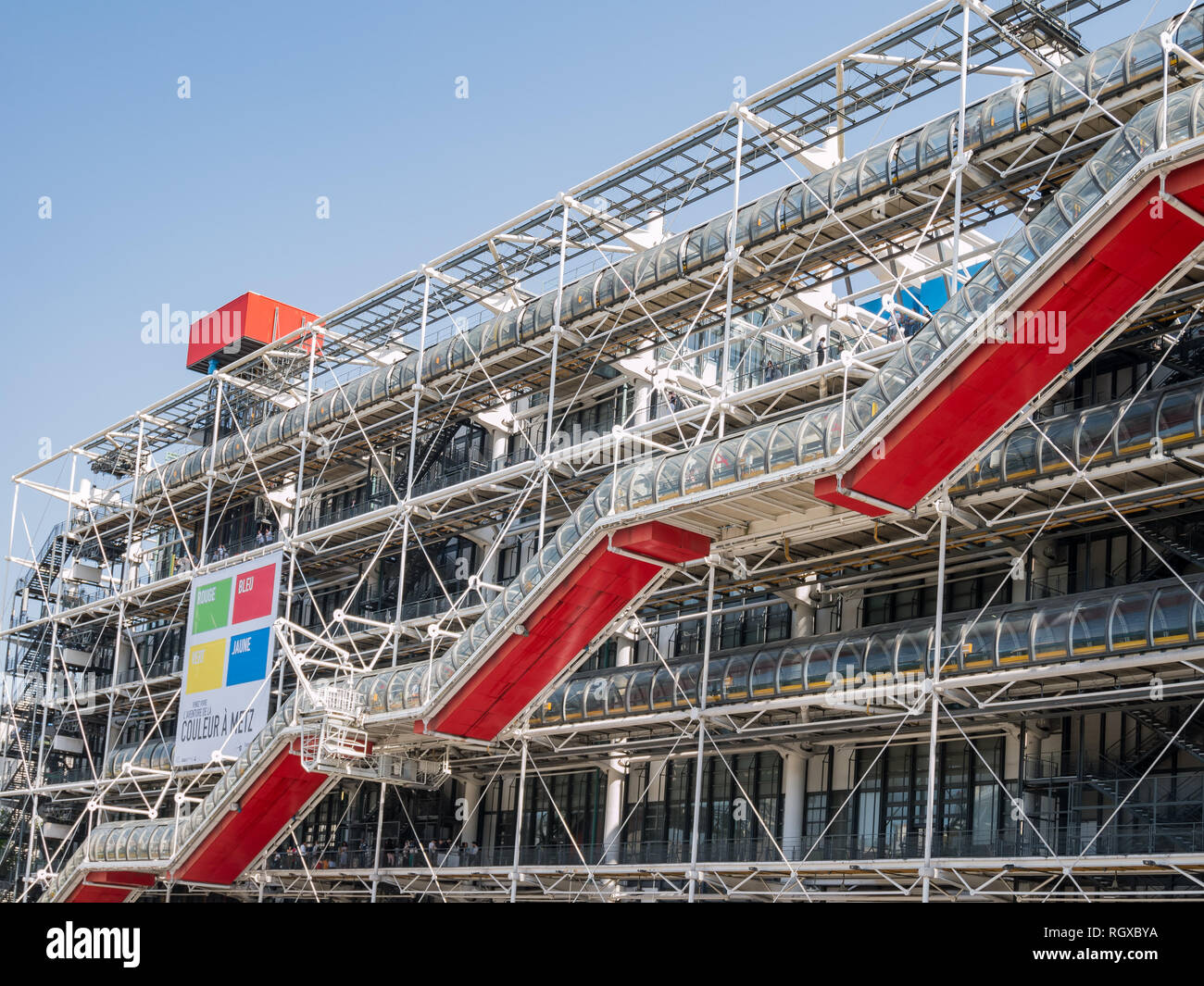 France architecture pompidou exhibition hi-res stock photography and ...