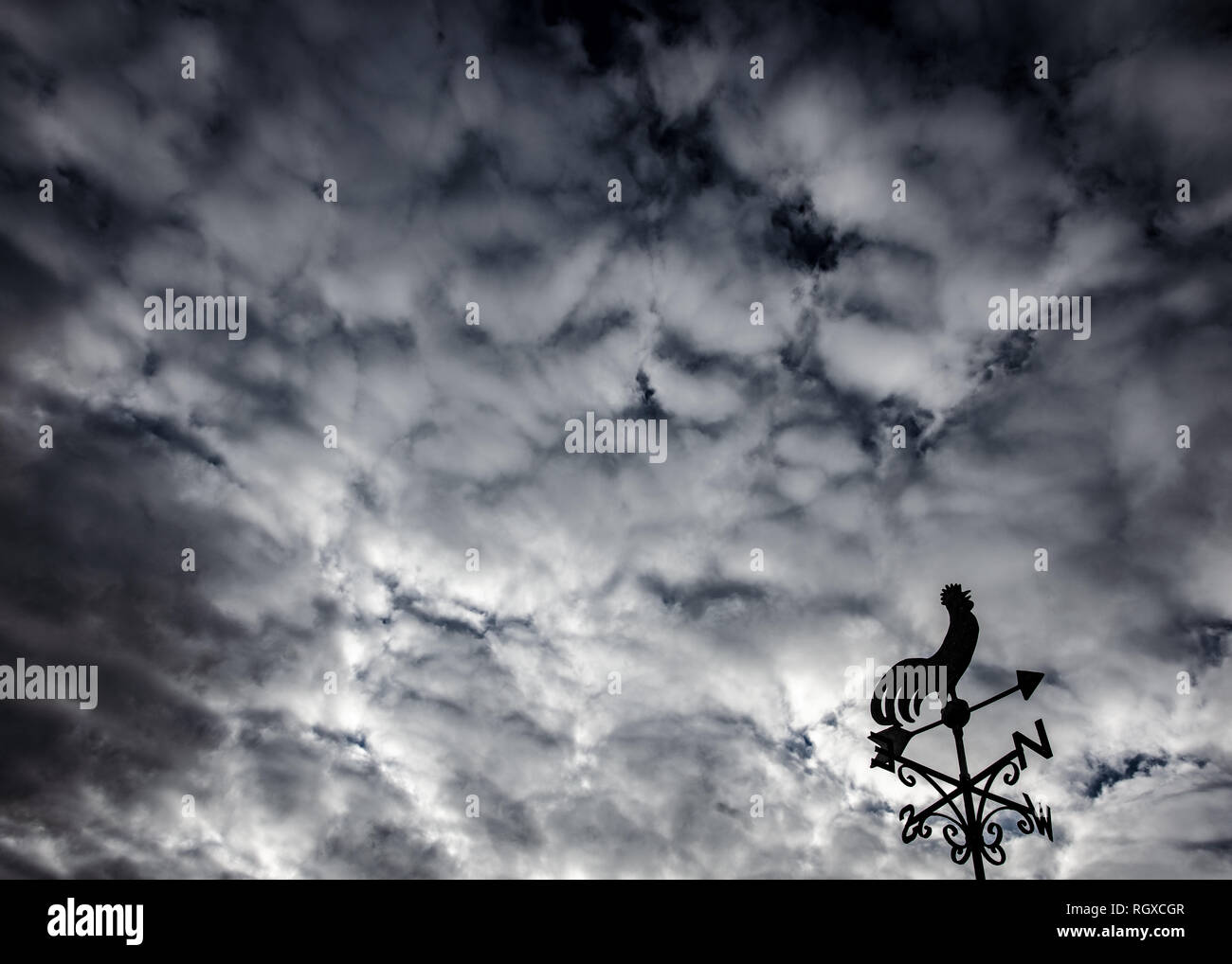 The Weather Vane Stock Photo - Alamy