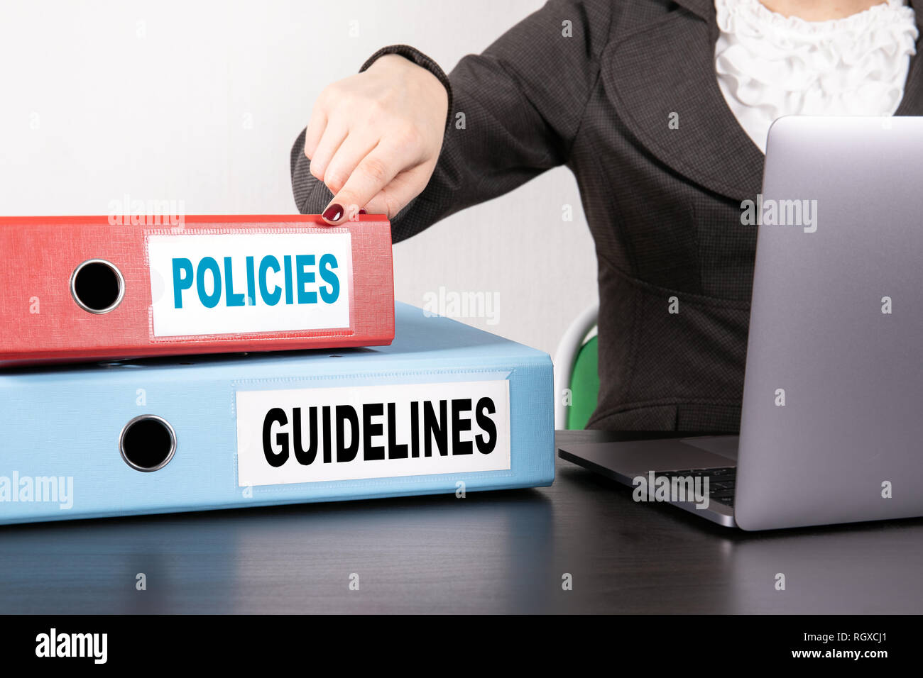 Policies and Guidelines concept Stock Photo - Alamy