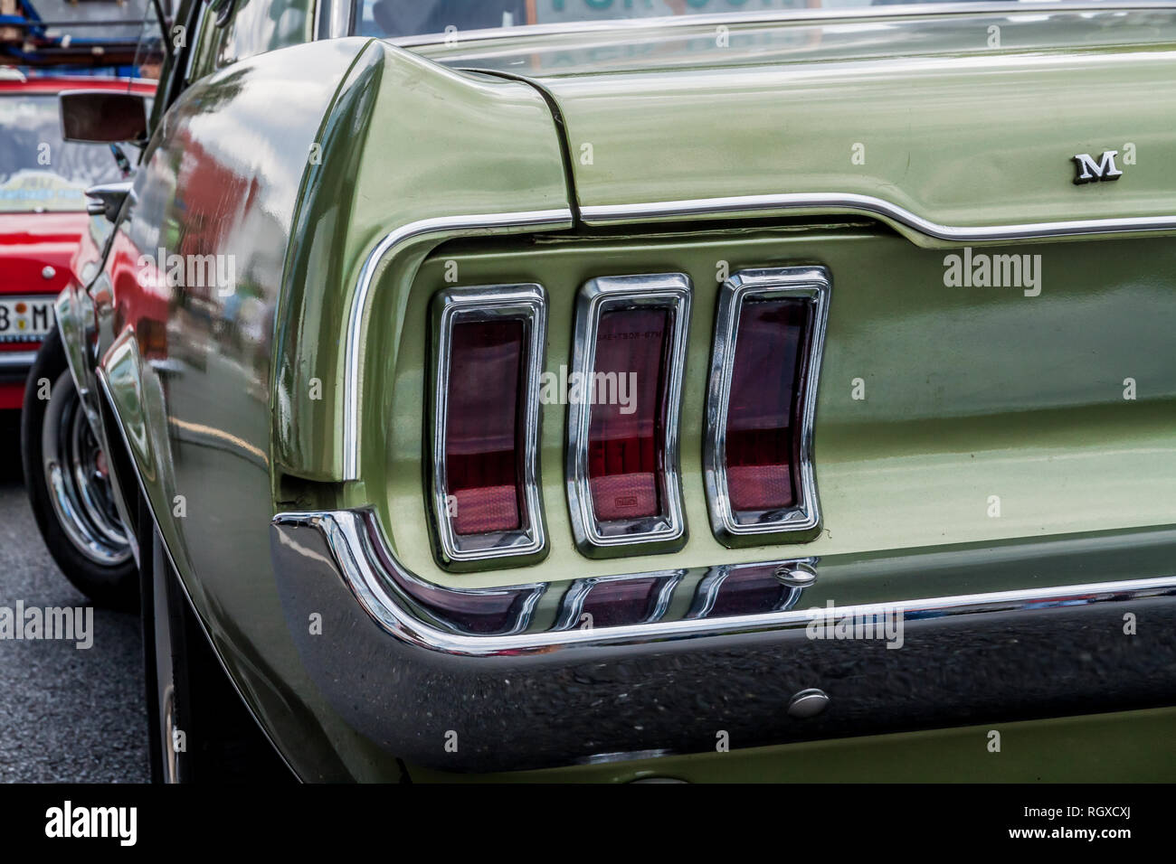 Ford mustang 1960s shelby red hi-res stock photography and images - Alamy
