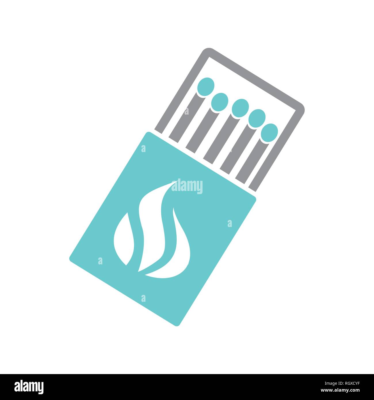 Match icon on white background for graphic and web design, Modern ...