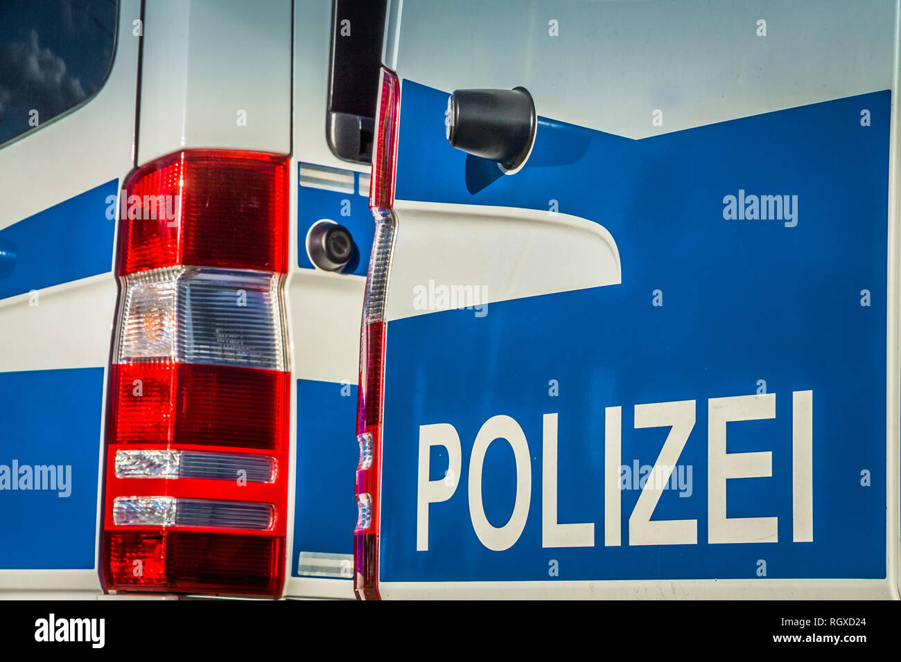 German police car Stock Photo - Alamy