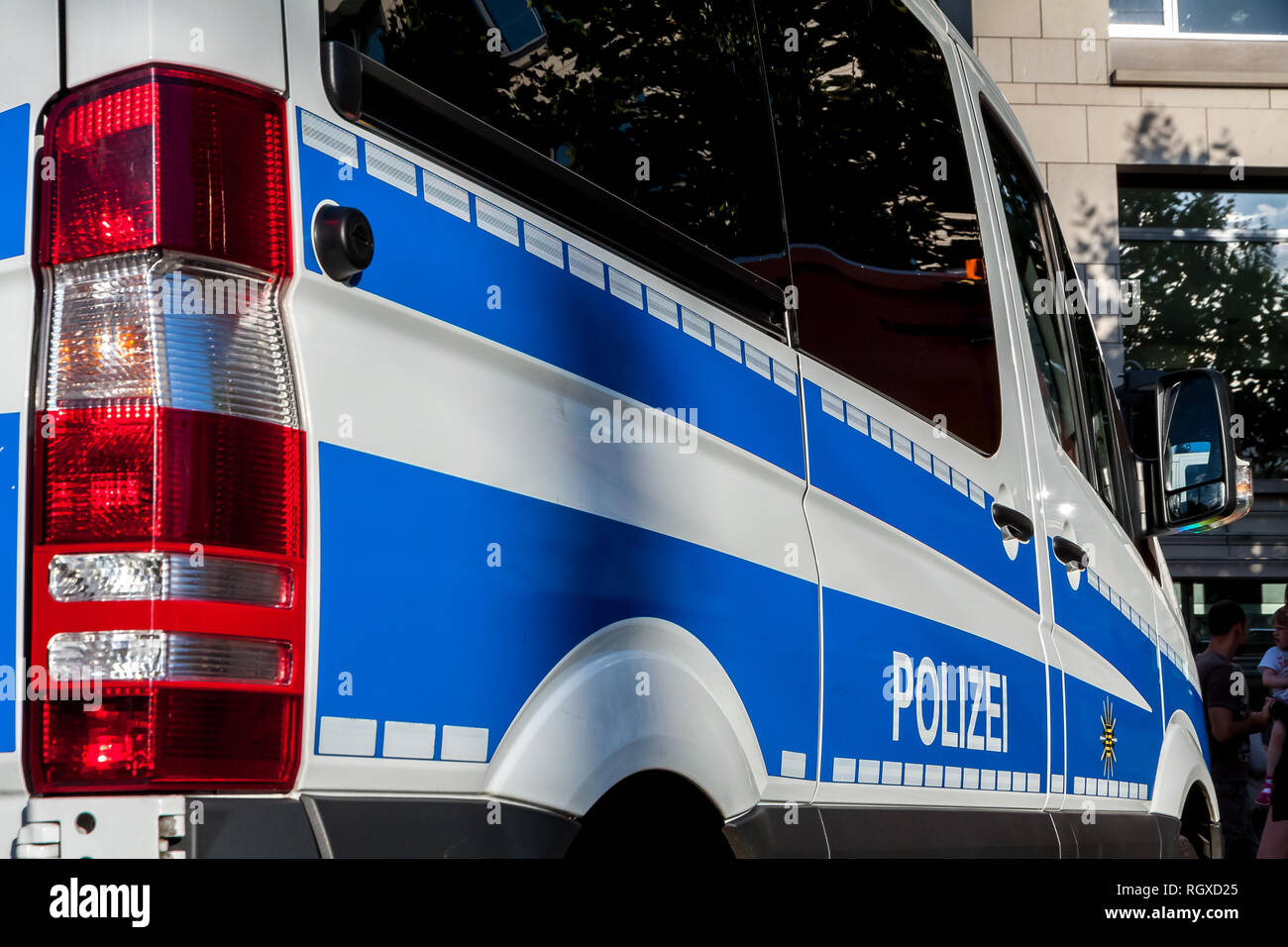 German police car Stock Photo - Alamy