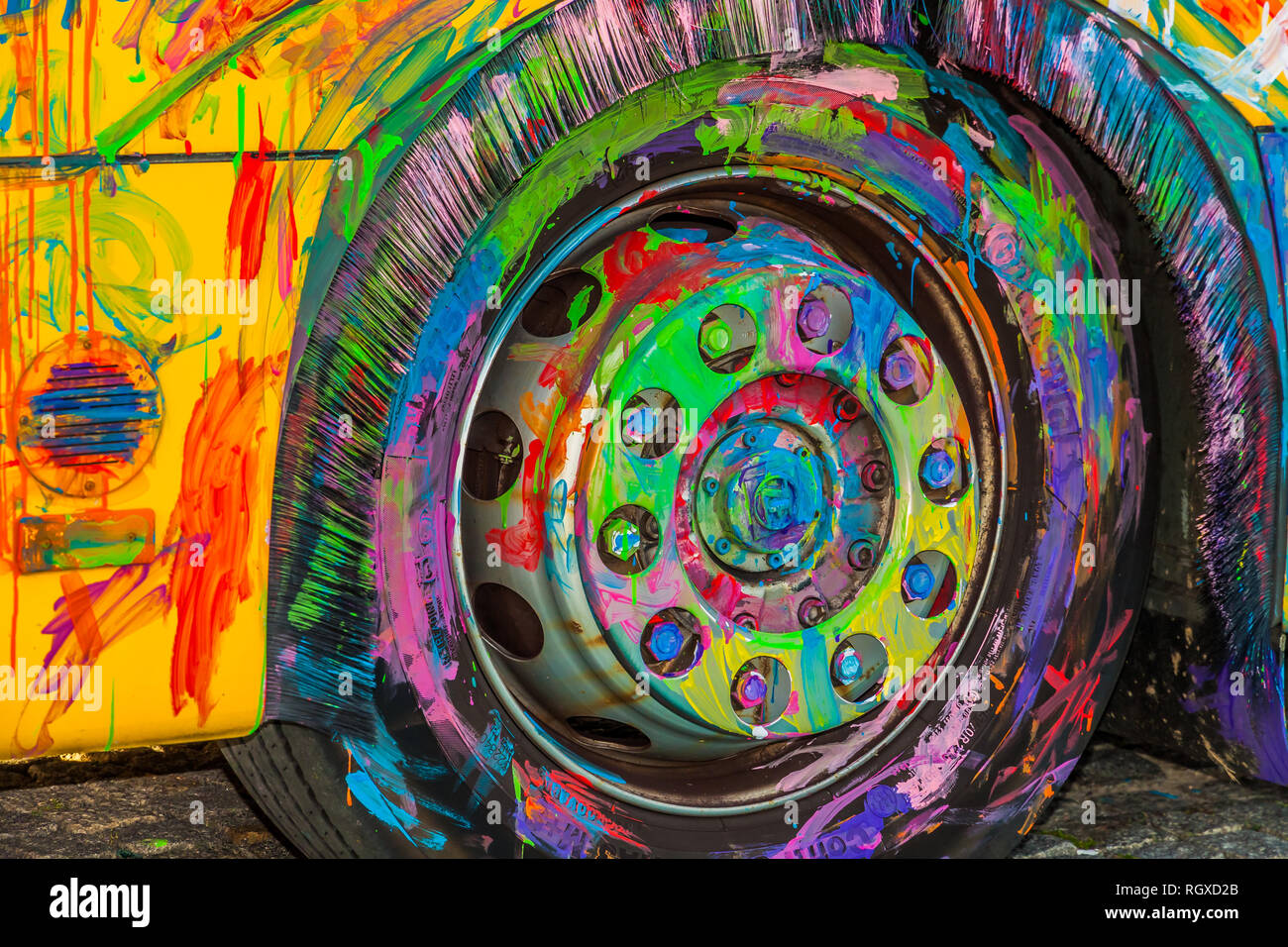 School bus driver tires hi-res stock photography and images - Alamy