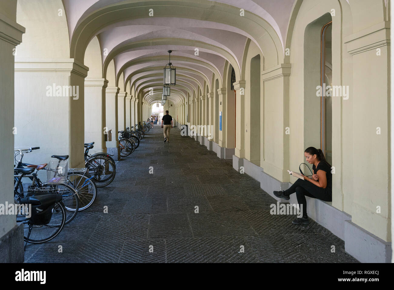 Switzerland bern arcade hi-res stock photography and images - Alamy