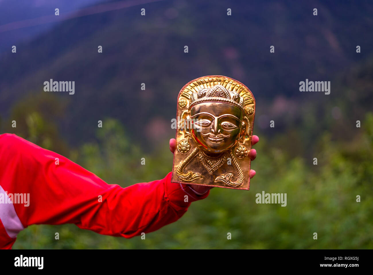 Photo of Himalayan God - Faith worship in Sainj Valley, India Stock ...