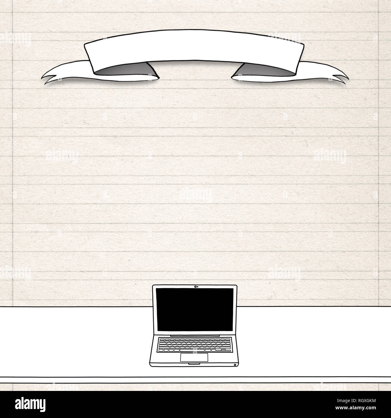 Blank drawing paper hi-res stock photography and images - Alamy