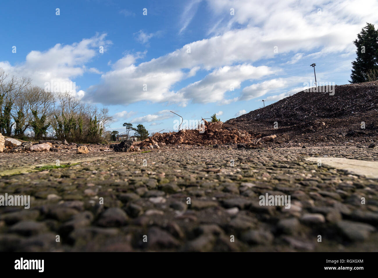 Old Road, Asphalt, Cracked, Striped, In A Row, Street, Textured Effect ...