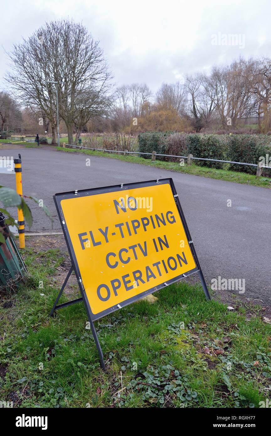 No fly tipping sign hi-res stock photography and images - Alamy