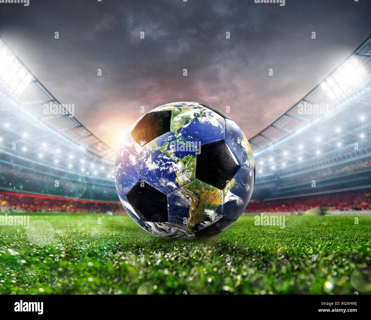 World soccer ball hi-res stock photography and images - Alamy