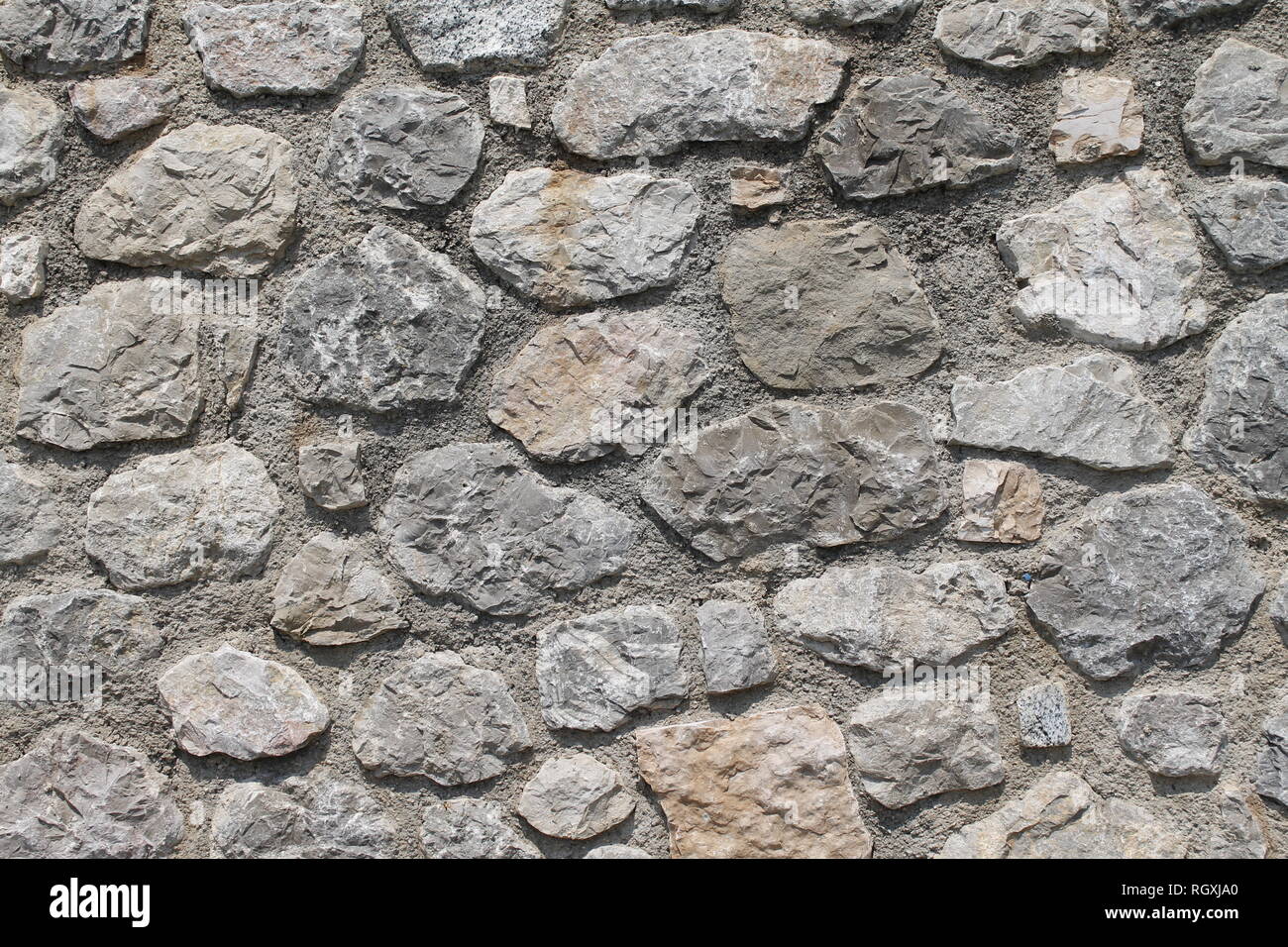 ancient wall with stone bricks. Old building material concept Stock ...