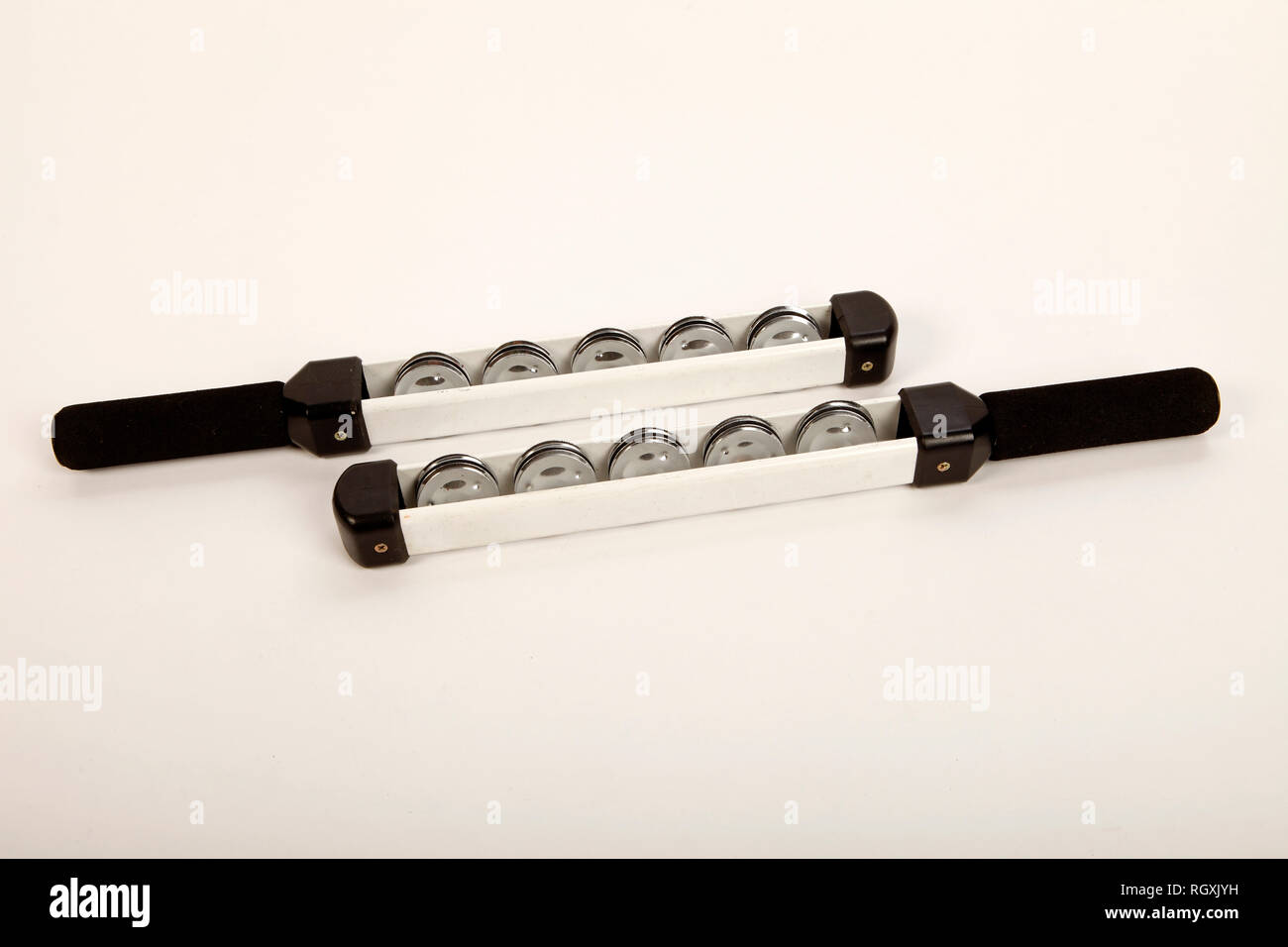 Jingle sticks, percussion rhythm sticks Stock Photo - Alamy