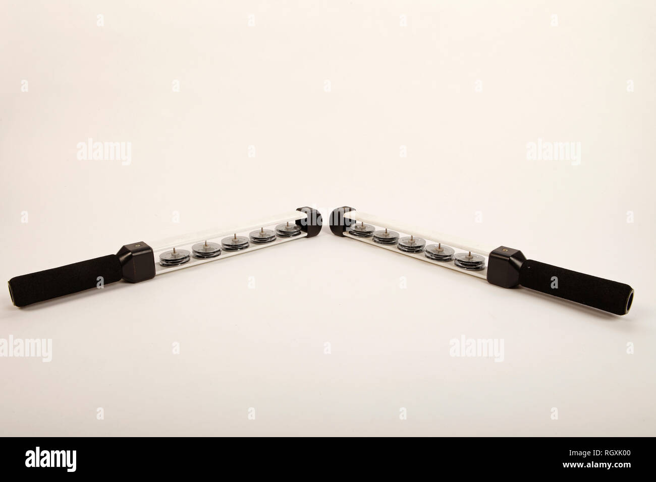 Jingle sticks, percussion rhythm sticks Stock Photo - Alamy