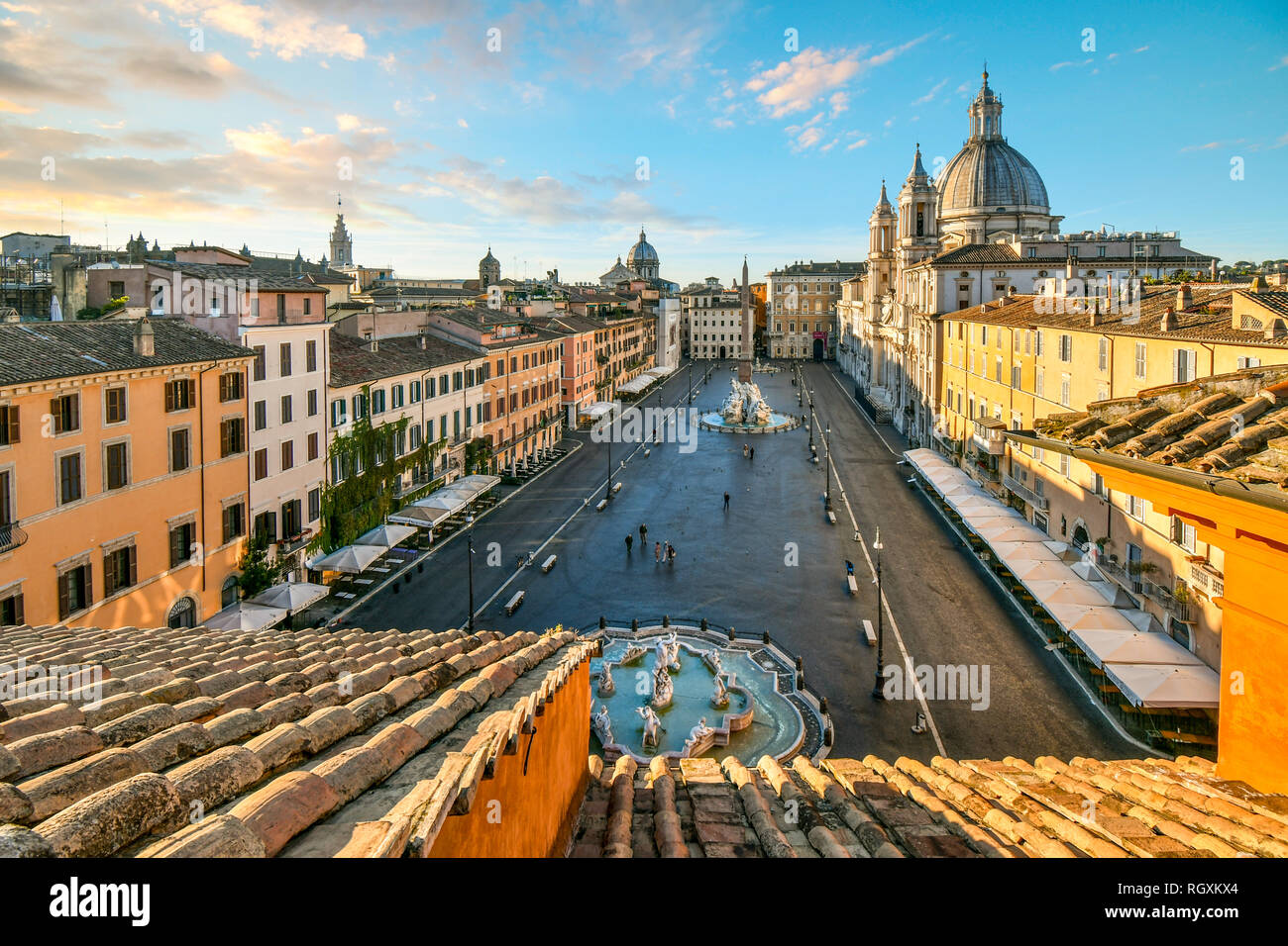 Roof terrace with a view hi-res stock photography and images - Alamy