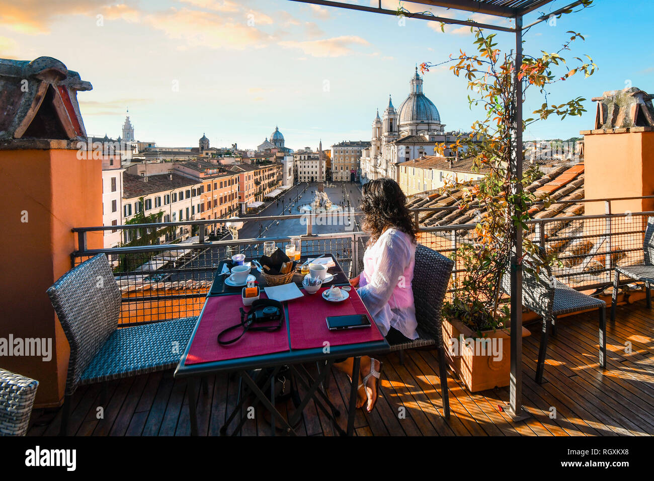 Piazza Navona Aerial High Resolution Stock Photography and Images - Alamy