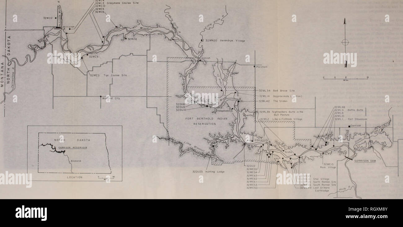 Map of coulee hi-res stock photography and images - Alamy