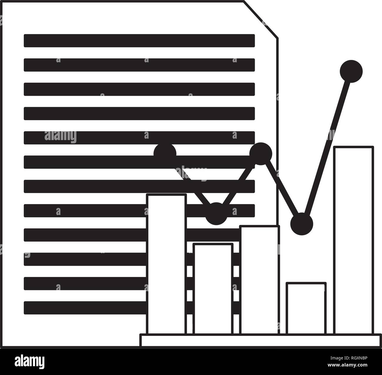 business office document chart Stock Vector Image & Art - Alamy