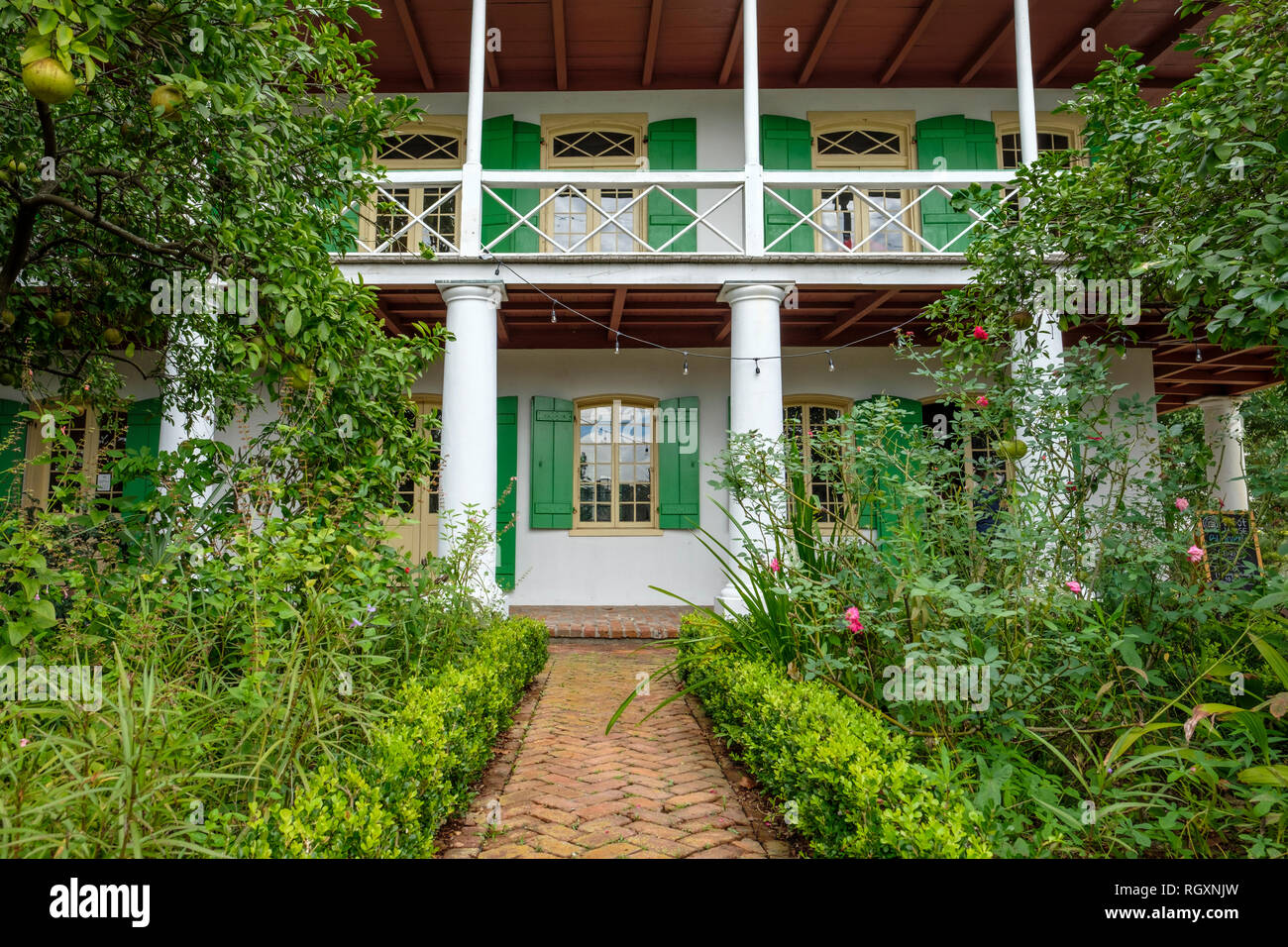 18th century colonial house america hi-res stock photography and images ...