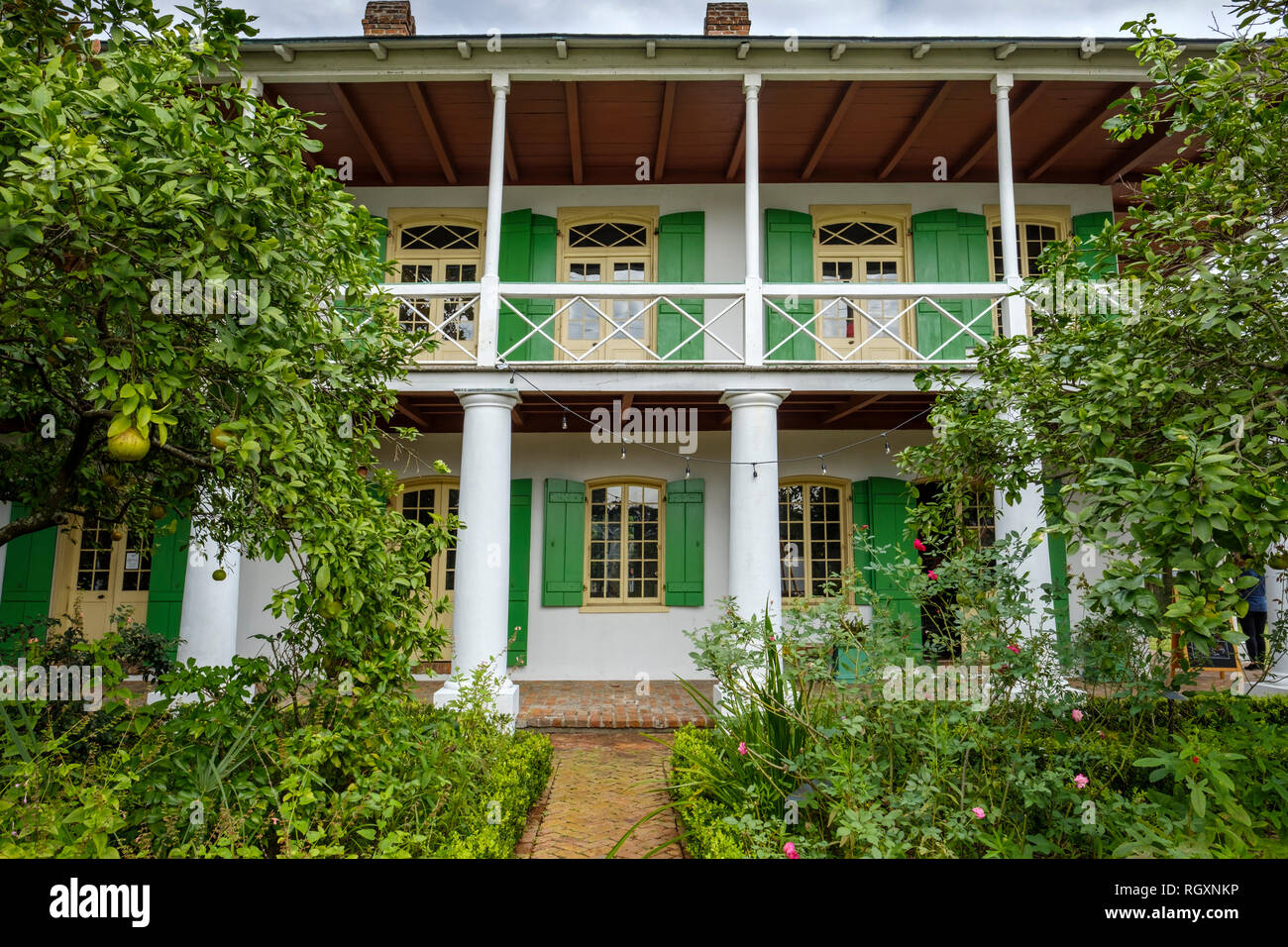 18th century colonial house america hi-res stock photography and images ...